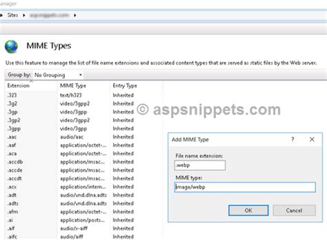 Iis Enable Display Of Webp Extension Images