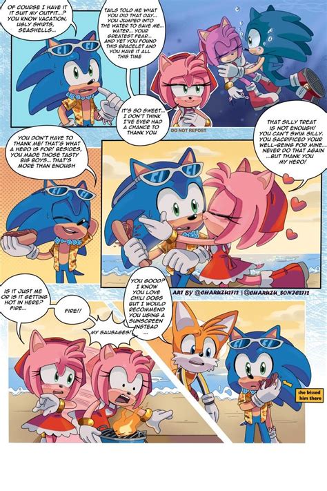 Sonic Amy Tails Embark On An Epic Adventure