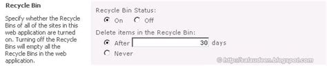 Recycle Bins In Sharepoint Server Lets Get It Crystal Clear Sharepoint Diary