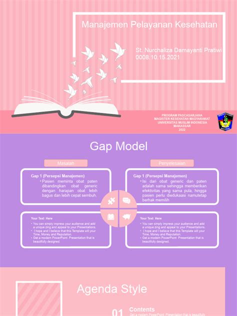 Gap Model Pdf Infographics Microsoft Power Point