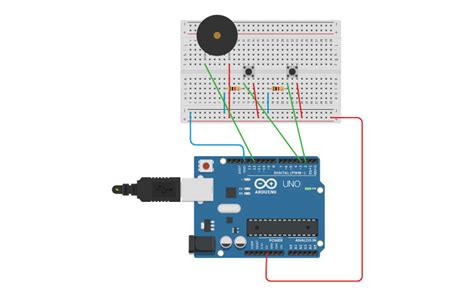 circuit design speaker tinkercad