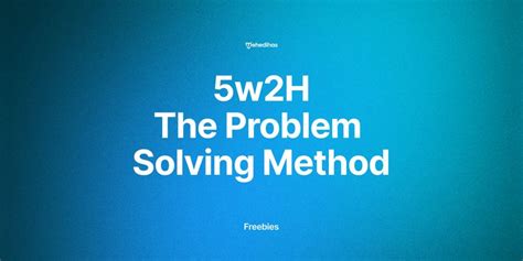 W H Method By Mehedihas Learn Together Figma Community