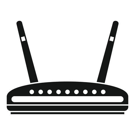 Computer Router Icon Simple Style 14648613 Vector Art At Vecteezy