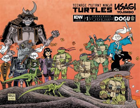 Teenage Mutant Ninja Turtles Usagi Yojimbo Crossover Wherewhen From