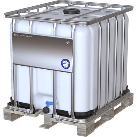 Ibc Container With Un Approval Capacity 1000 L Natural Kaiserkraft