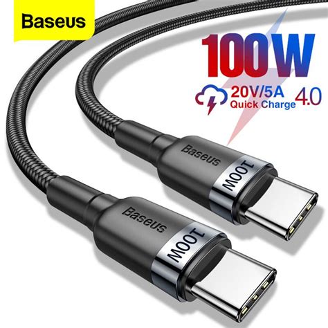 Кабель Usb Type C Baseus Baseus100wkabel купить по низкой цене в интернет магазине Ozon
