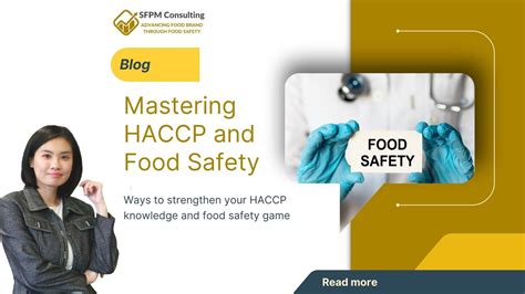 Mastering Haccp And Food Safety