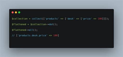 Abdullah Shakir On Linkedin Dot Dotmethod Multidimensionalcollections Flatteningdata Laravel