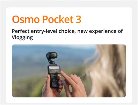 Dji Pocket 3 Pocket Gimbal Camera กล้องถ่ายถาพนิ่งเเละวิดีโอ 1
