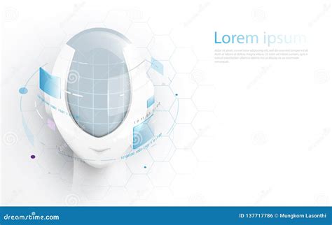 Face Scanning Process Line Icons Face Id Icon For Approving Password Face Identification Line