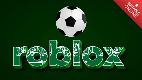 Roblox Saudi Arabia Text Effect Generator