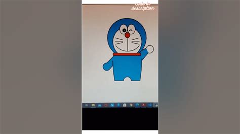 Doremon With Python Code In Description Turtlefun Youtube