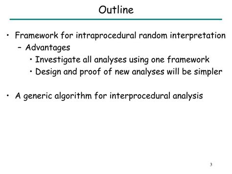 Ppt Precise Interprocedural Analysis Using Random Interpretation