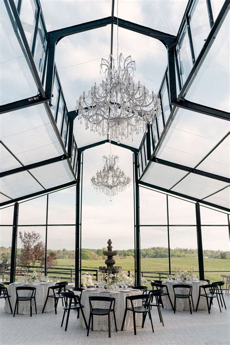 Modern Glass Tent Wedding In The Virginia Countryside — Abby Jiu