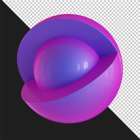 Premium Psd Abstract Geometric Shape Futuristic Gradient Material Design 3d Rendering