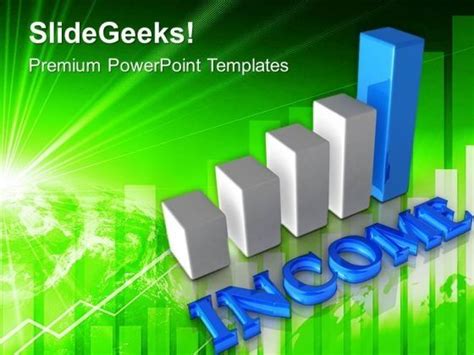 Income Bar Chart Business Plan PowerPoint Templates Ppt Backgrounds For Slides