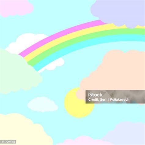 무지개 파스텔 보육원 아기 패턴 벡터 일러스트레이션 스톡 이미지 무지개에 대한 스톡 벡터 아트 및 기타 이미지 무지개 초자연적인 0명 Istock