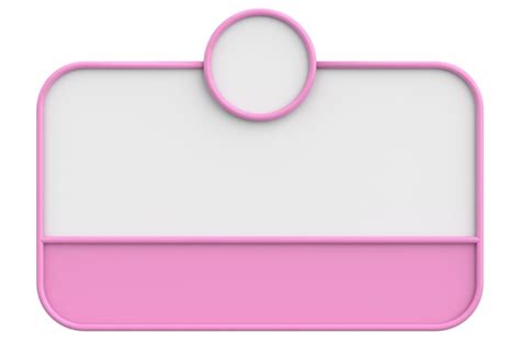 Premium Photo 3d Illustration Of Dialog Box Notification Box