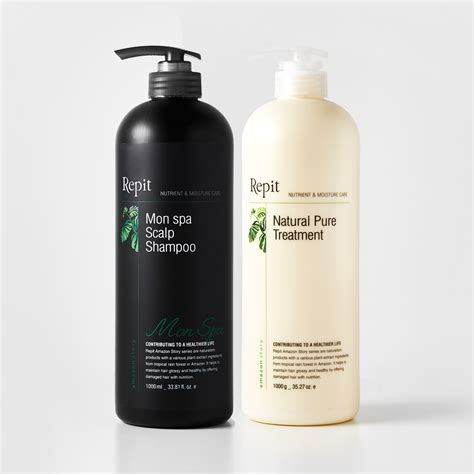 Repit Mon Spa Scalp Shampoo And Treatment Set Repit Usa