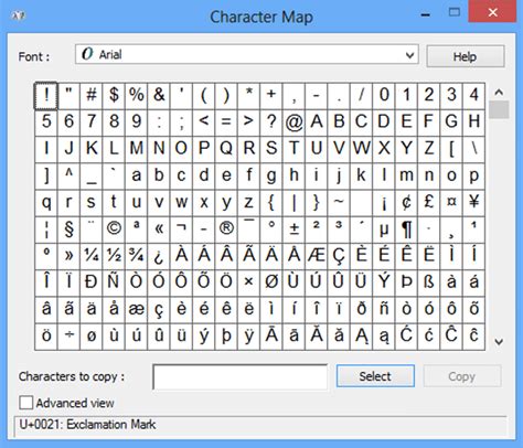 Easily Copy And Paste Special Characters In Windows 8