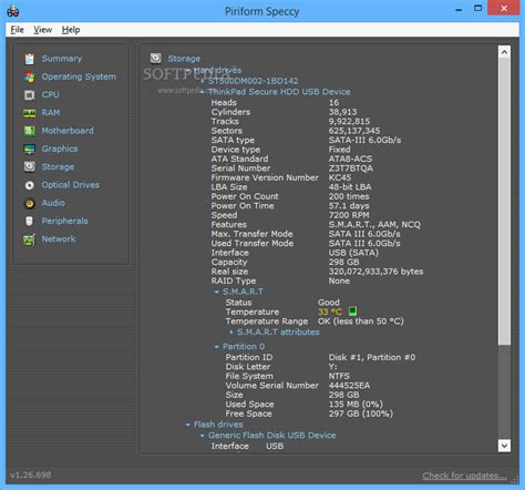 Speccy Review Inspect And Export System Info