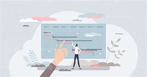 Task Prioritization Matrix For Work Time Management Outline Hands Concept Vectormine