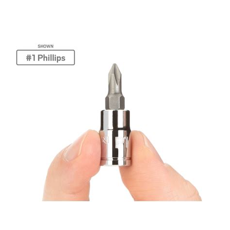 Tekton 14 In Drive Ph2 Phillips Bit Driver Socket Shb01202 At