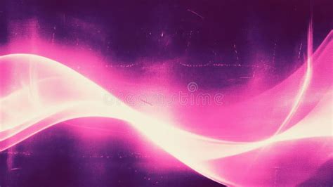 Abstract Pink Wave Pattern With A Smooth Flowing Design Stock Illustration Illustration Of