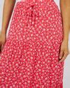 Dolly Maxi Skirt Red Floral Shop Now Oh So Pretty Nz