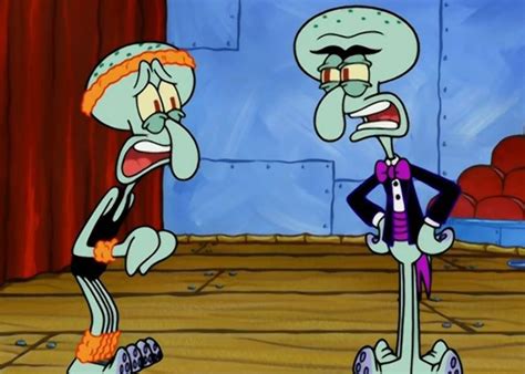 Squidward And Squilliam Kartun