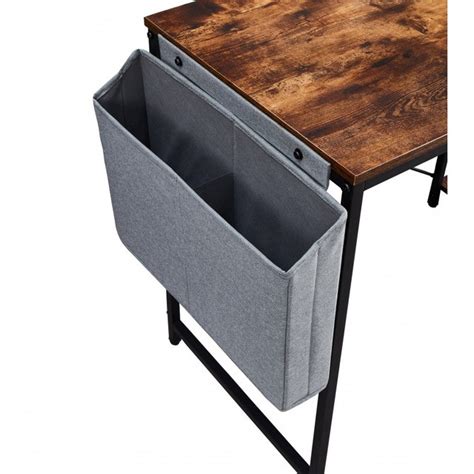 Купити Стіл письмовий журнальний сучасний стильний деревяний з полицею