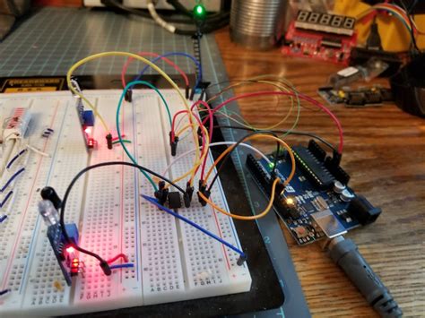 block detection 3 aspect light control arduino project hub