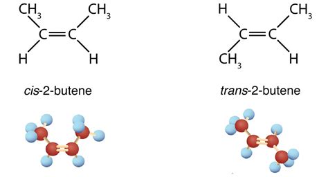 4 4 Cis Trans Isomerism In Alkenes Chemistry Libretexts