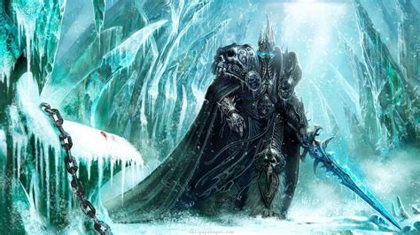 Epic Lich King Hd Wallpaper From World Of Warcraft Wrath Of The Lich King