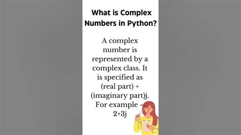 What Is Complex Numbers Python Youtube
