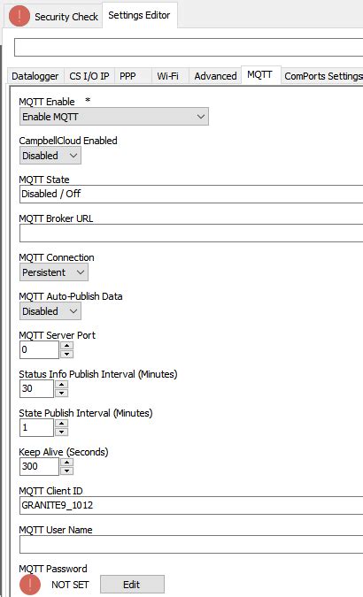 Sending Data To A Mqtt Broker