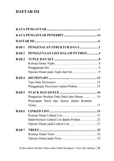 Buku Python Dalam Struktur Data Untuk Teknik Komputer