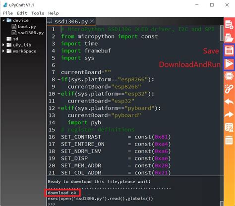 Micropython Program：mini Weather Station Trybotics