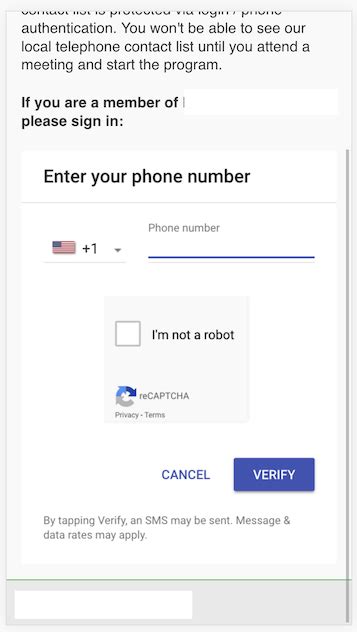 Recaptcha Visually Broken On Firebase Phone Auth App In The Browser Stack Overflow