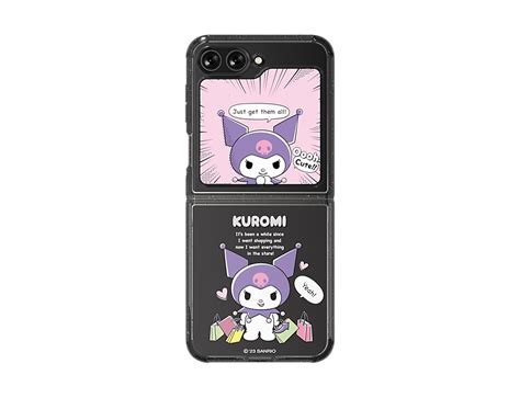 갤럭시 Z 플립5 쿠로미 수트 케이스 With 플립수트 카드 블랙 Gp Fpf731sb3bk Samsung 대한민국