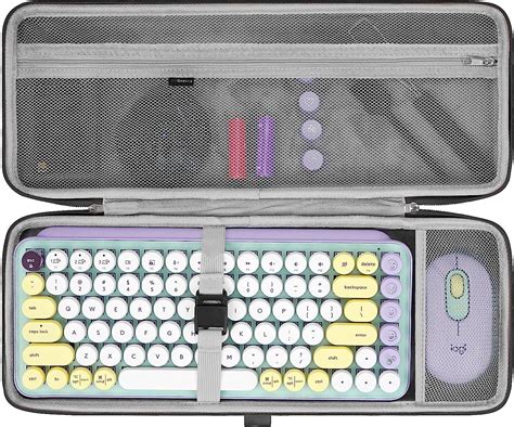 Geekria Keyboard Case Hard Shell Travel Bag For Compact Key Computer Mechanical Gaming