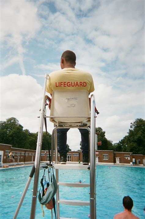 Lifeguard Brockwell Lido Uncoolbob Flickr