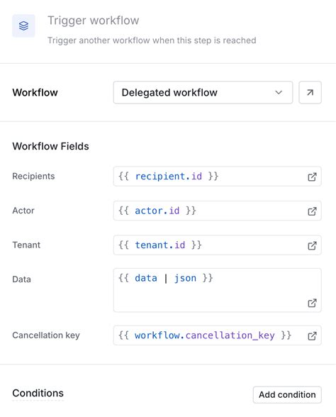 Trigger Workflow Function Knock Docs