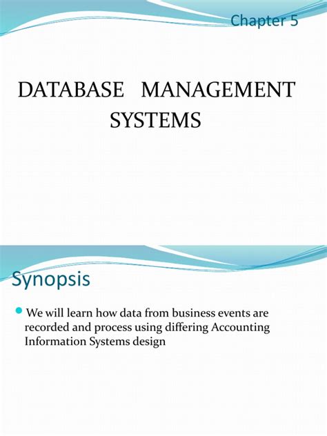 Ais Chapter 5 Pdf Databases Relational Model