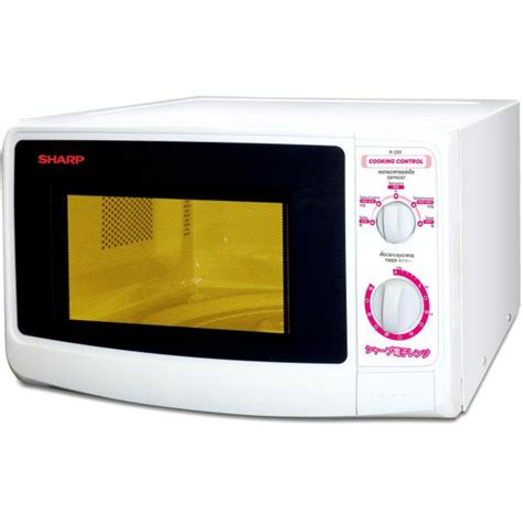 Sharp ไมโครเวฟ 22ลิตร กำลังไฟ 800w รุ่น R 220 รับประกันศุนย์ 1 ปี Shopee Thailand