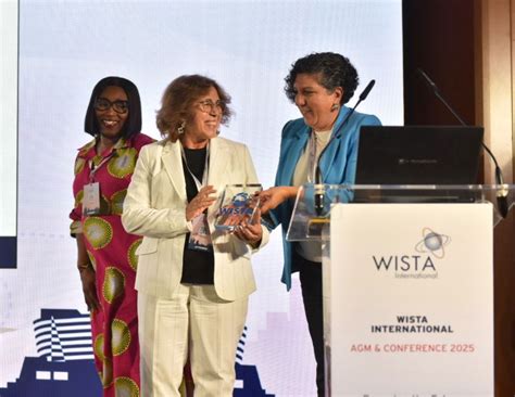 I Am Deeply Honored And Grateful To Have Received The 2025 Wista