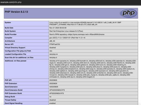 how to install php 8 2 for nginx on rocky linux 9 devtutorial