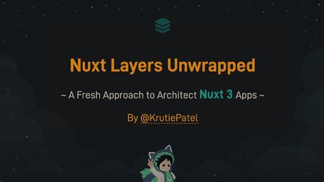 Michael Hoffmann On Linkedin Nuxt Layers Unwrapped