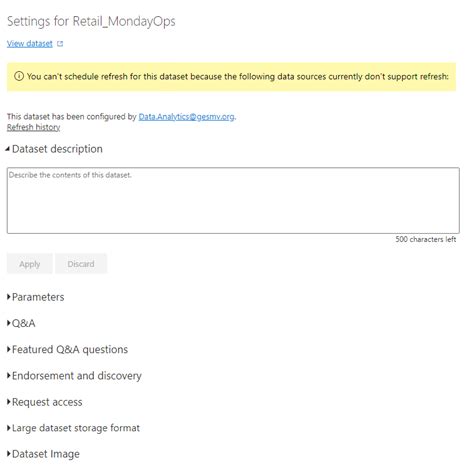 data source doesn t support resfresh microsoft fabric community