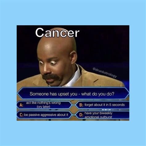50 Best Cancer Memes That Describe This Zodiac Sign Artofit